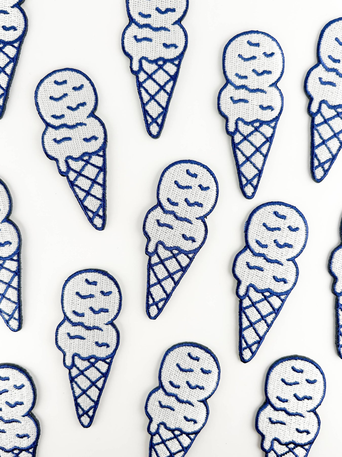 Ice Cream Embroidered Patch Cute Dessert Patch for Tote Hat– Gracie's ...